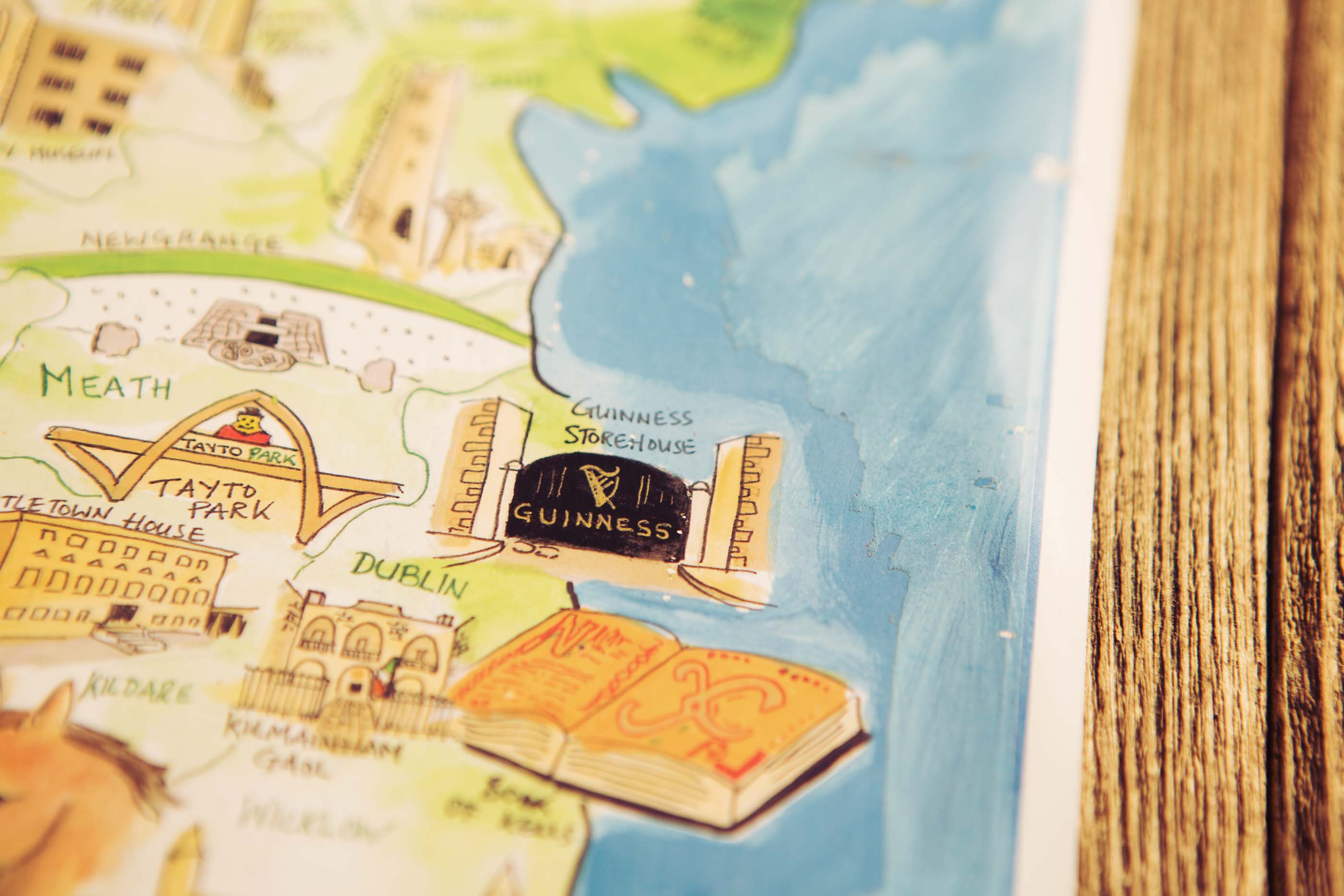 Guinness Storehouse Map