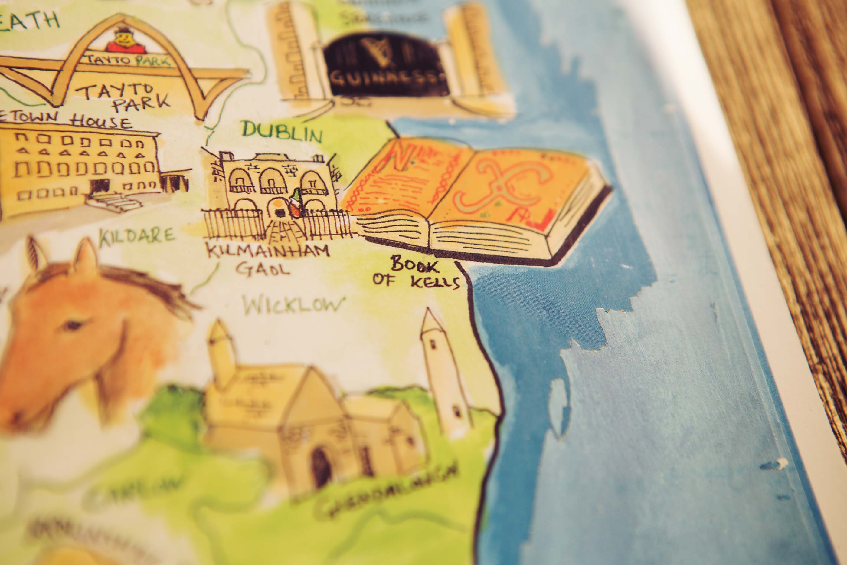 What The Locals Say - The Book Of Kells – scratchablemapireland